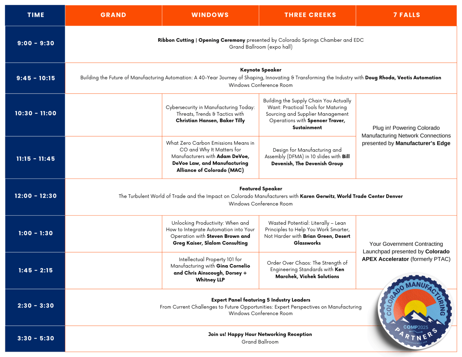 The Ultimate COMP2025 Expo Guide - CO Manufacturing Partners